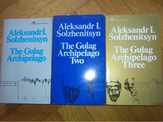 Arhipelag GULAG I-III- Solzenjicin - 1973- PRVO IZDANJE