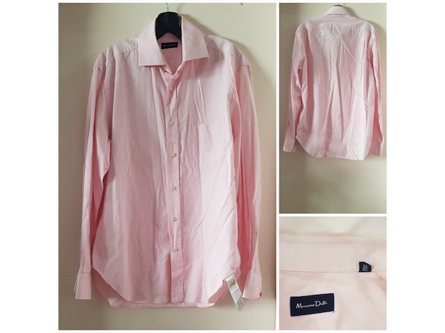 Massimo Dutti pamucna muska kosulja, original