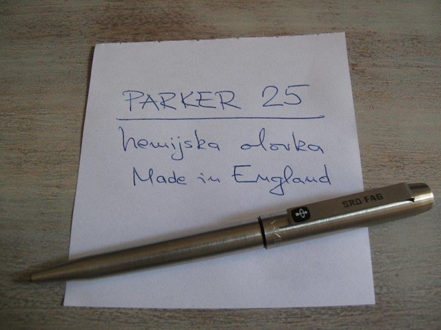 PARKER 25 - hemijska olovka iz 80-tih godina