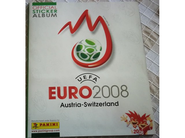 EURO 2008 ocuvan popunjen album