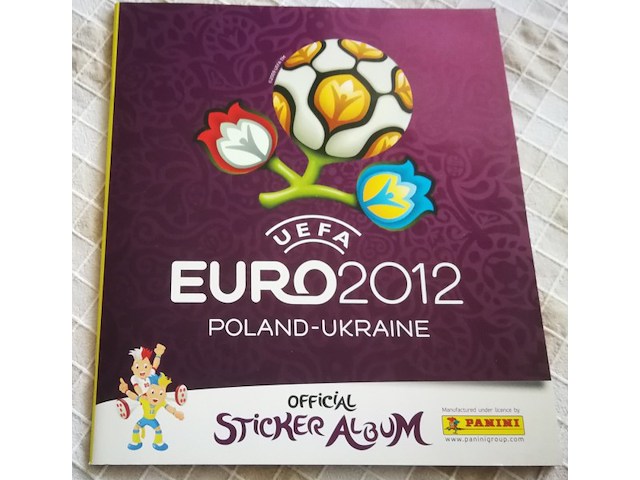 EURO 2012 ocuvan popunjen album