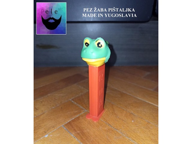 PEZ retro - Zaba pistaljka 1980 Yugoslavia YU