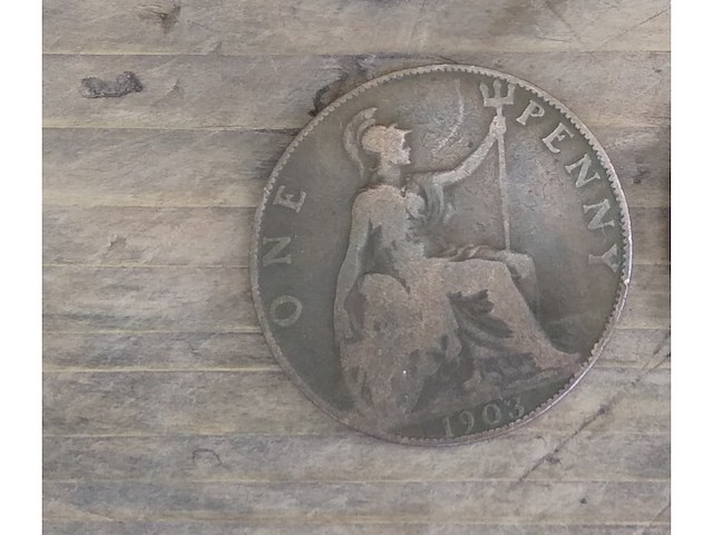 GREAT BRITAIN 1 PENNY 1903