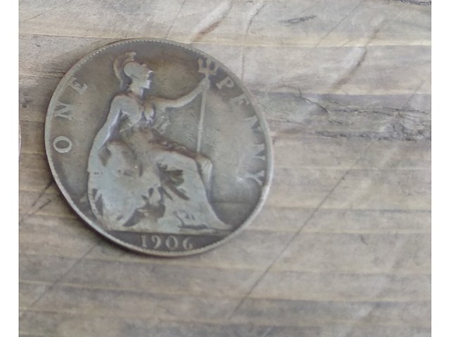 GREAT BRITAIN 1 PENNY 1906