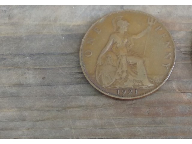 GREAT BRITAIN 1 PENNY 1921