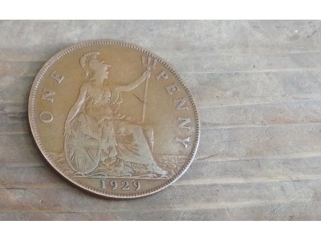 GREAT BRITAIN 1 PENNY 1929