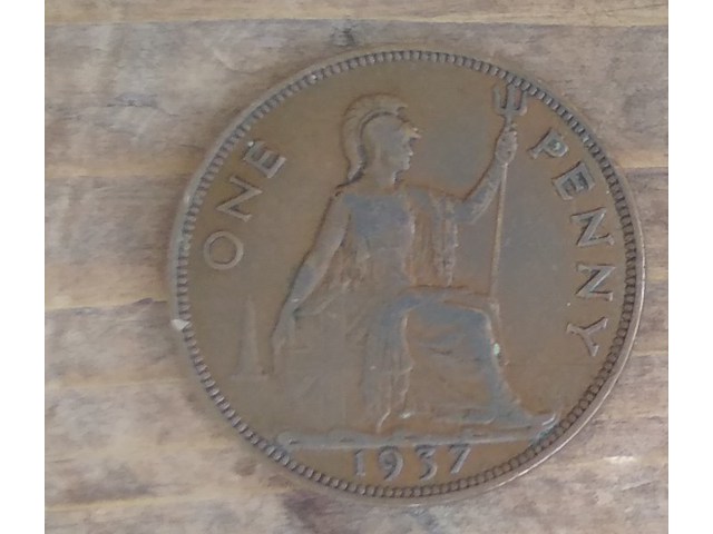 GREAT BRITAIN 1 PENNY 1937