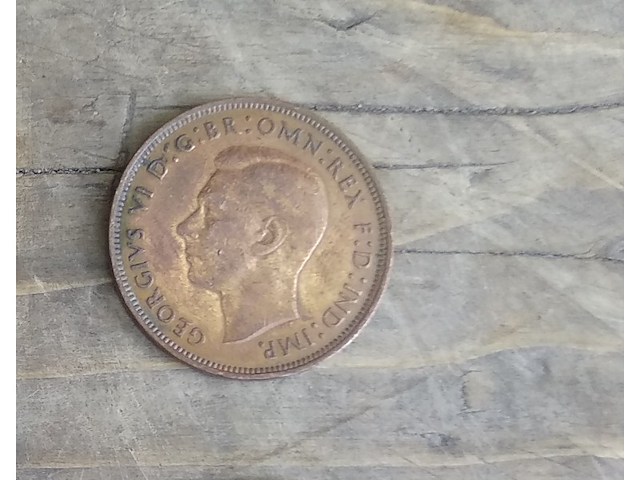 GREAT BRITAIN 1 PENNY 1944