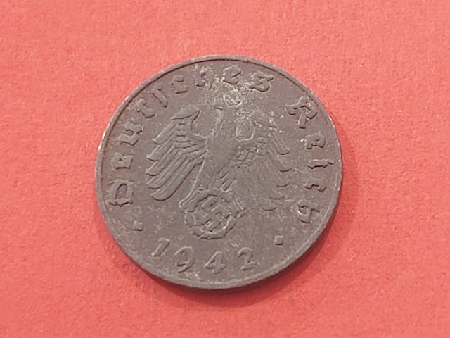 Nemačka  - 1 reishpfennig 1942 god Svastika