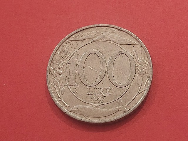 Italija  - 100 lire 1993 god
