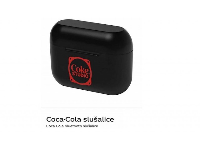 Coca cola koka kola bežične bluetooth slušalice