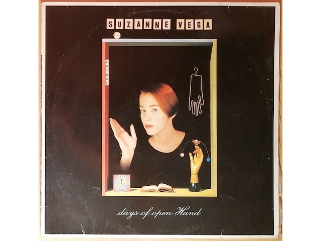 LP SUZANNE VEGA - Days Of Open Hand (`90) CZ, PERFEKTNA