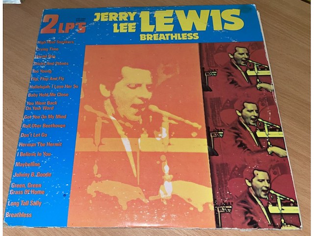 Jerry Lee Lewis ‎–Breathless (Roll Over Beethoven) 2LP