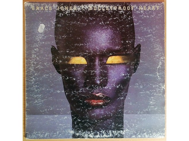 LP GRACE JONES - Bulletproof Heart (1989) VG+/VG