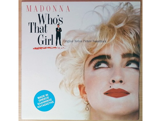 LP MADONNA - Who`s That Girl (1987) Greece, ODLIČNA