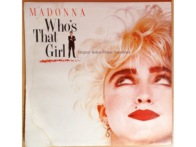 LP MADONNA - Who`s That Girl (1987) NM/VG-