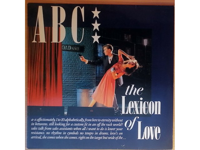 LP ABC - The Lexicon Of Love (1982) Holland, ODLIČNA