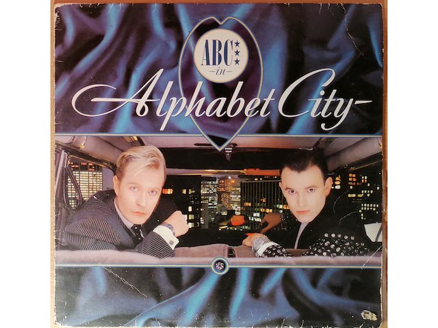 LP ABC - Alphabet City (1987) PGP, G+/VG-