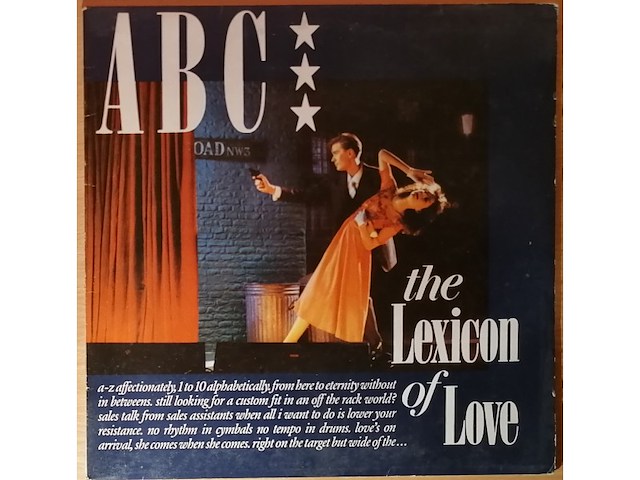 LP ABC - The Lexicon Of Love (1982) PERFEKTNA