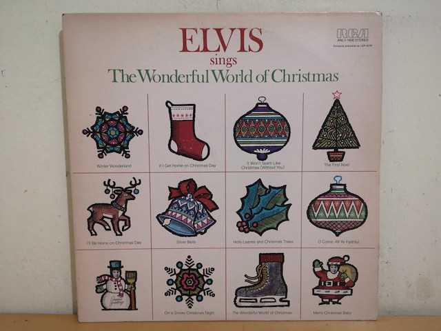 Elvis Presley Sings the Wonderful World of Christmas