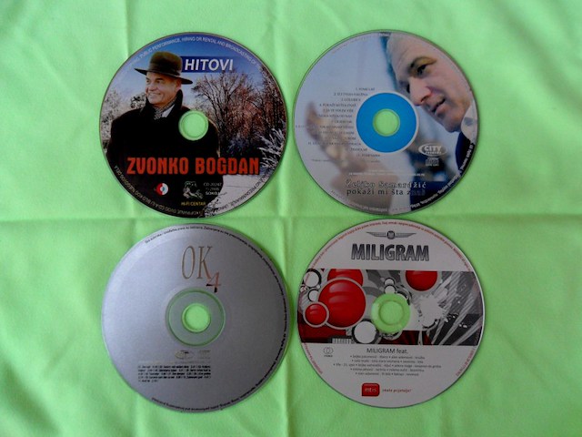 Audio CD, Zvonko Bogdan, Samardžić, OK, Miligram