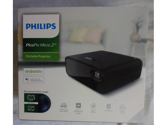 PHILIPS PPX360 Picopix micro 2TV portabl projektor