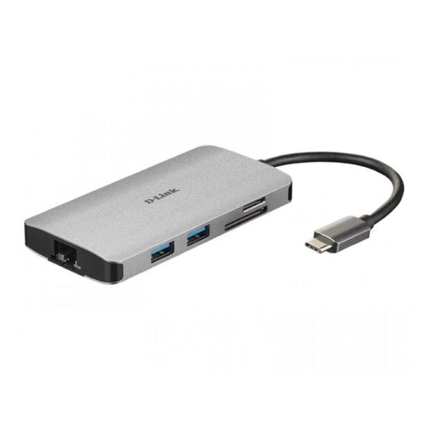 D LINK DUB-M810 8-in-1 USB-C Hub