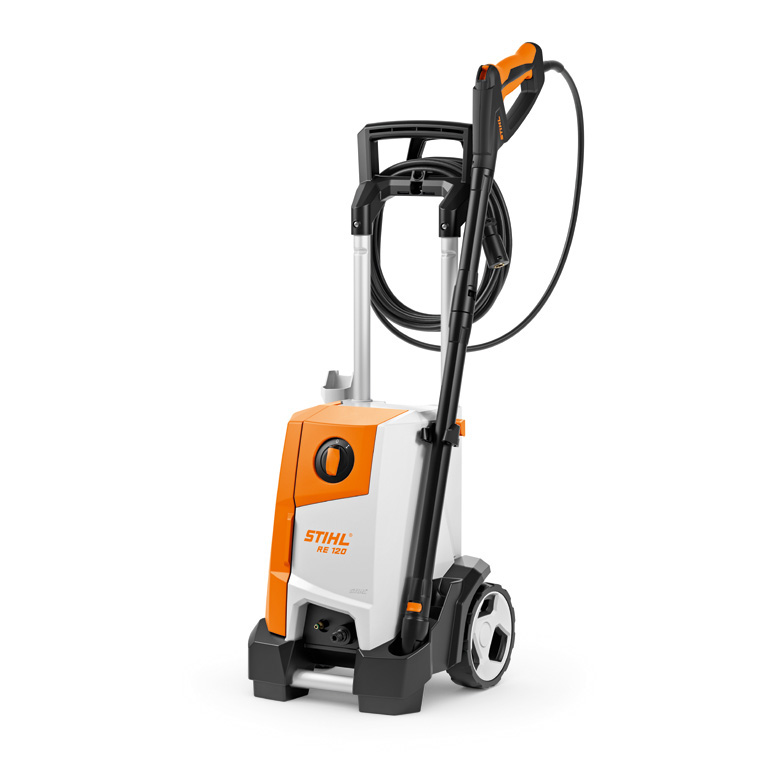 STIHL RE 120, Aparat za pranje visokim pritiskom, 2.1 kW, 230 V, 10-125 bara, 400-500 L/sat, 40 °C, 20 kg