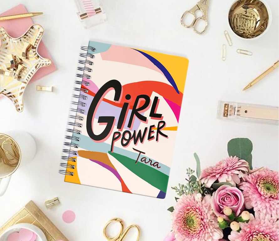 Bullet journal personalizovan Girl power