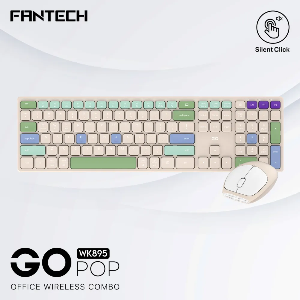 Combo mis tastatura wireless Fantech WK-895 bez