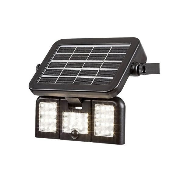 RABALUX Solarna rasveta Lihull crna, LED 9,6W