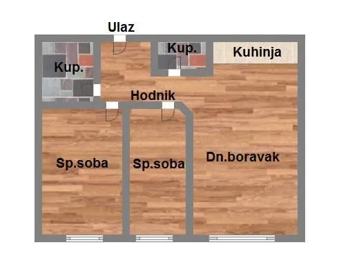 Prodaja, četvorosoban stan, 76m2, Veternik, Novi Sad, Novi Sad