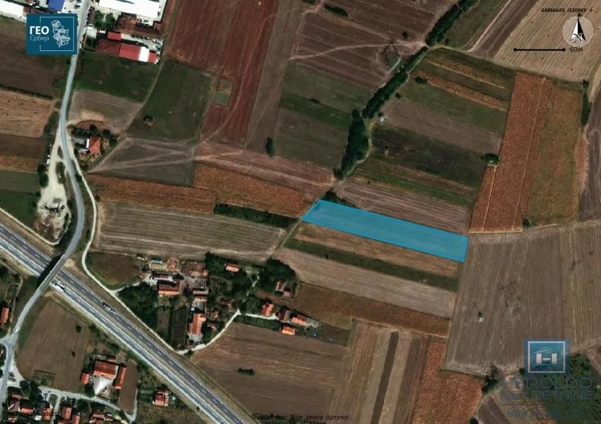 Prodaja, zemljište, 56m2, Ćuprija