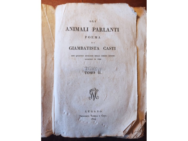 Gli animali parlati II (zivotinje koje govore)