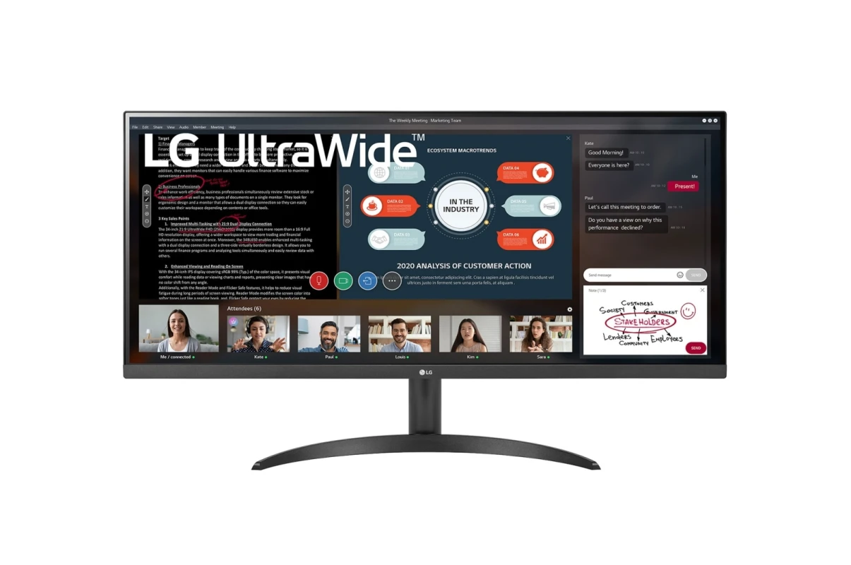 LG UltraWide 34WP500-B.BEU IPS monitor 34"