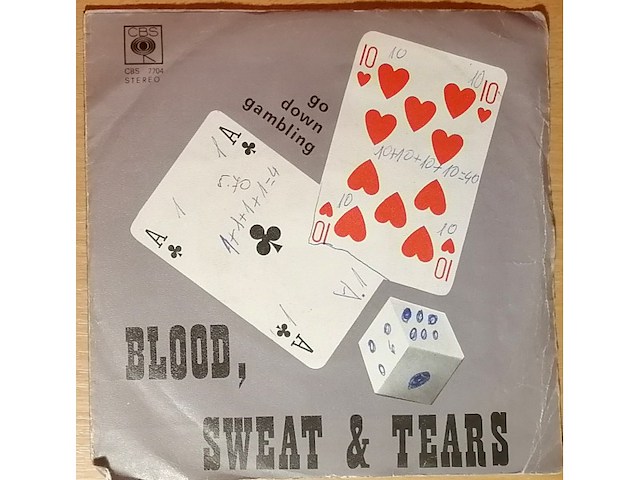 SP BLOOD, SWEAT AND TEARS - Go Down Gambling (1972) VG