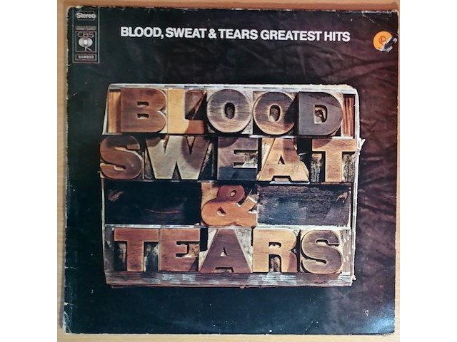 LP BLOOD, SWEAT AND TEARS - Greatest Hits (`72) Holland