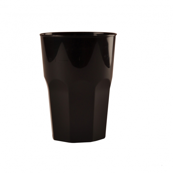 GRANITY GLASS 400ML BLACK