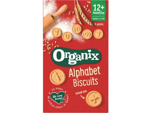 Organski Alfabet Keksići Organix 25g