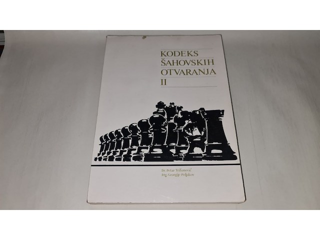 Kodeks šahovskih otvaranja II
