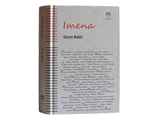 Goran Babić - Imena