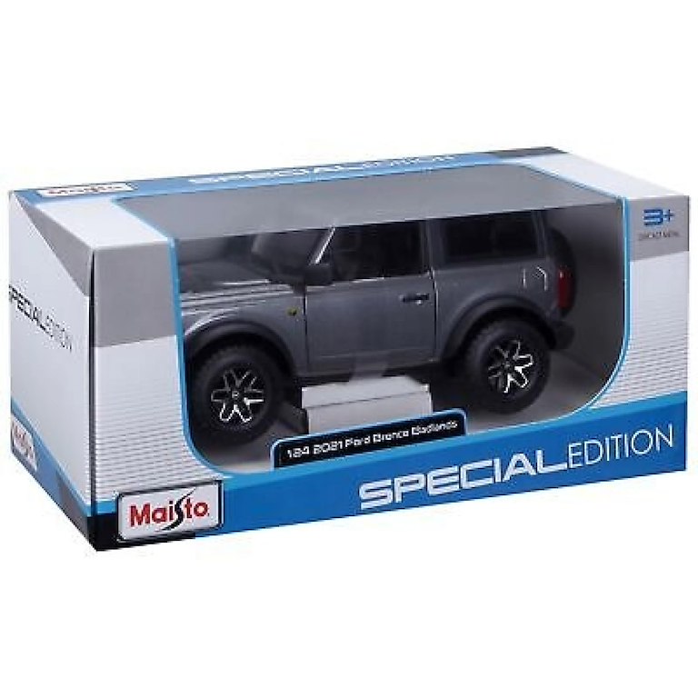 MAISTO METALNI MODEL AUTICA 1:24 2021 FORD BRONCO 31530GY