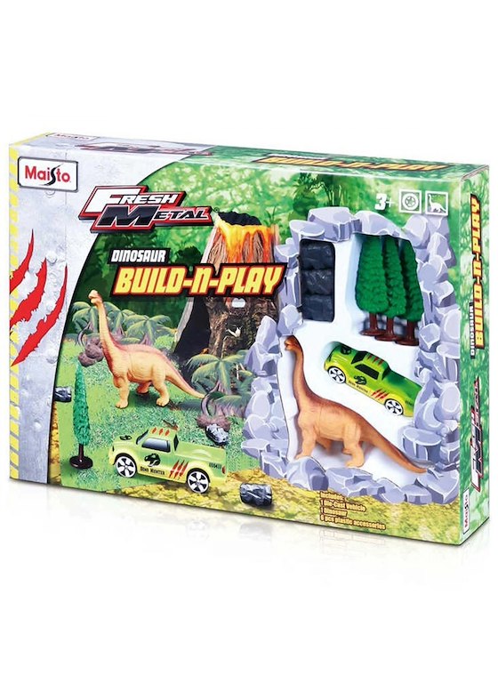MAISTO BUILD-N-PLAY - DINOSAURS 12518