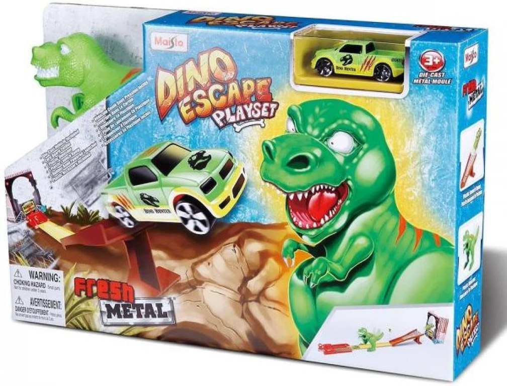 MAISTO DINOSAUR PLAYSET 11063