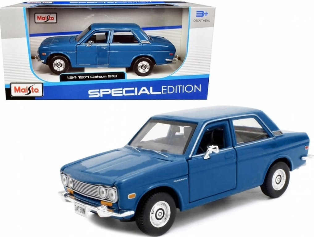 MAISTO METALNI MODEL AUTICA 1:24 DATSUN 510 31518BU