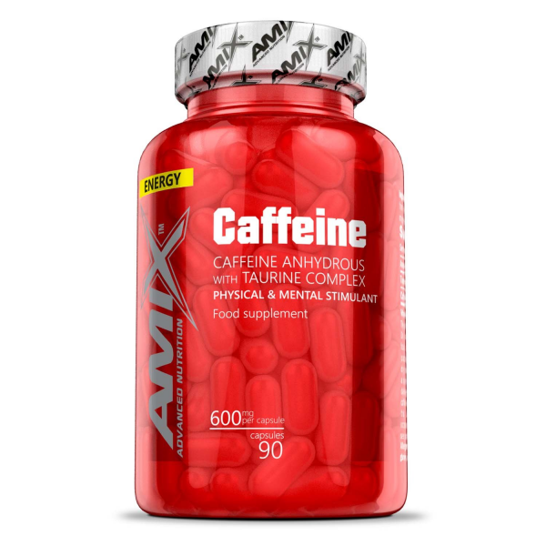 AMIX Caffeine 200mg with Taurine 90kapsula