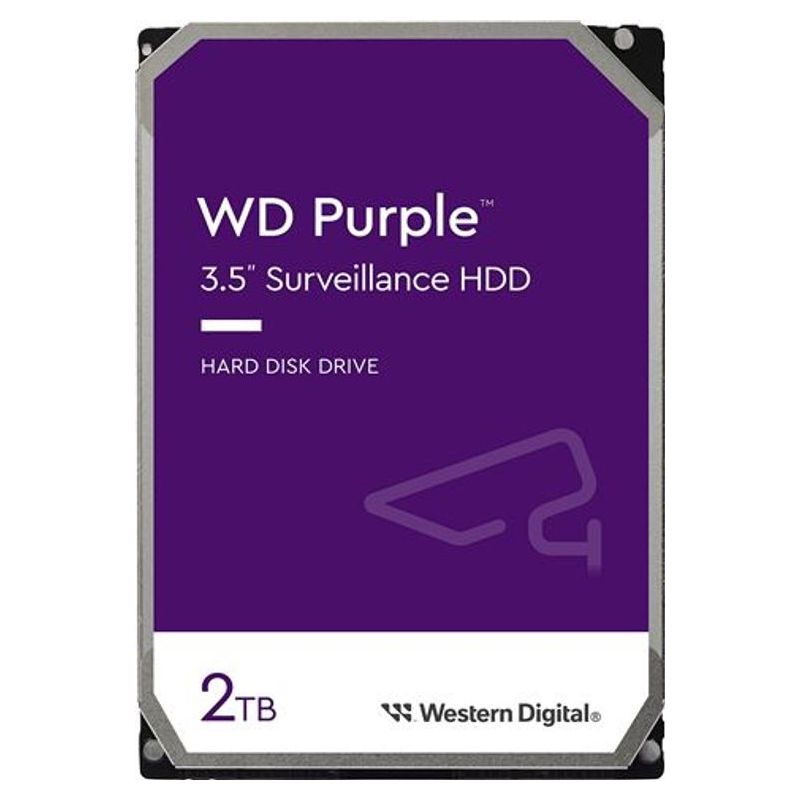 WD 3,5″ SATA 2TB Purple Surveillance WD23PURZ