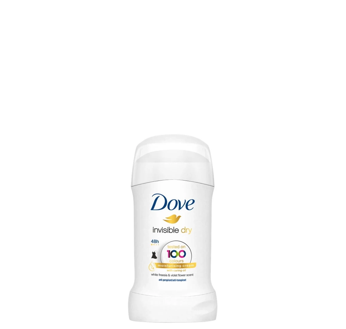 DOVE STIK 40ML W.INVISIBLE DRY