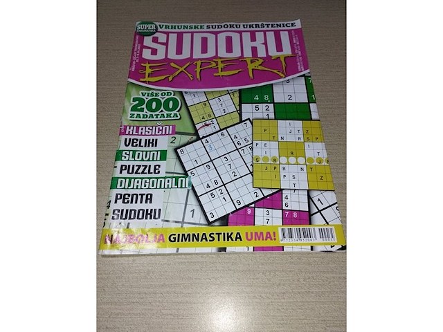 Sudoku expert nepopunjavan