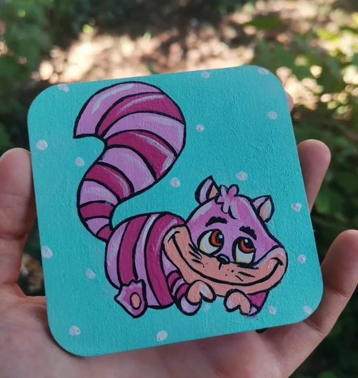 Cheshire cat podmetač za čaše